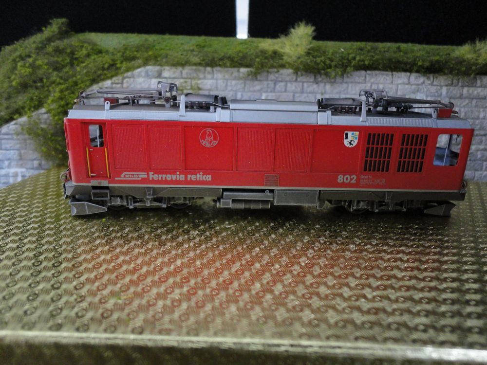 Aktion !!! Ferro Suisse, RhB, Zweikraftlok, Gem 4/4, No: 802 (Gebraucht ...