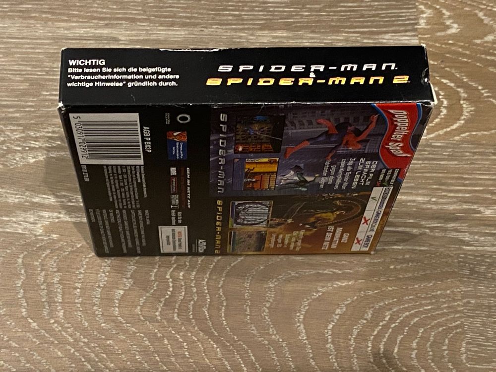 Spider-Man 1 & Spider-Man 2 - Game Boy Advance GBA (Gebraucht) in ...