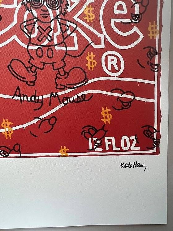 Keith Haring "Andy Coke" | Kaufen auf Ricardo