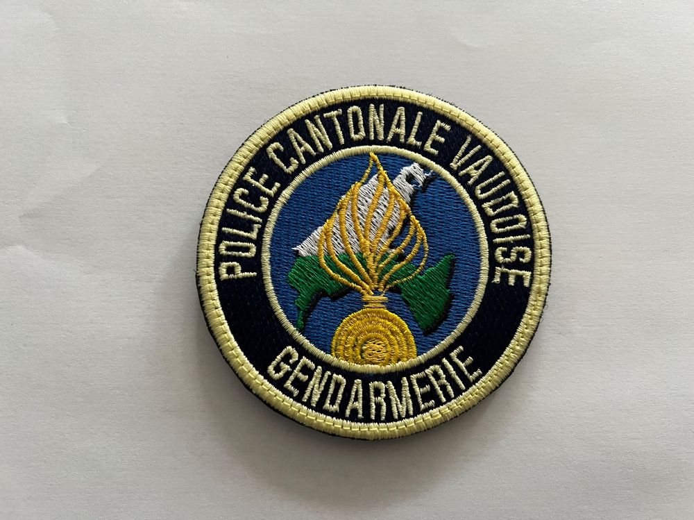 Badge original de la Police Cantonale Vaudoise - Gendarmerie (Neuf ...