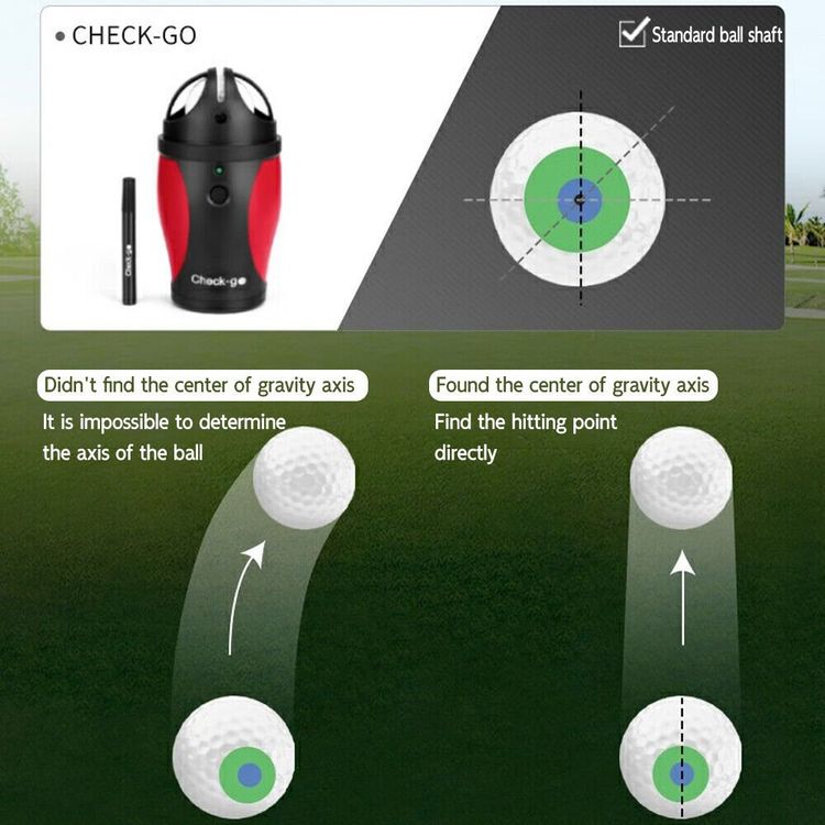 Golf Ball Balancer Check-Go PRO Golfball Korrektur - wie NEU (Neu und originalverpackt) in ...