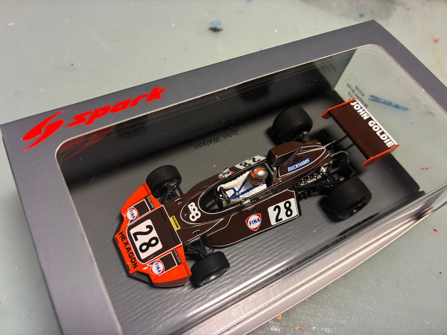 1:43 Spark Brabham BT44 Italian GP 1974 John Watson (Gebraucht) in ...