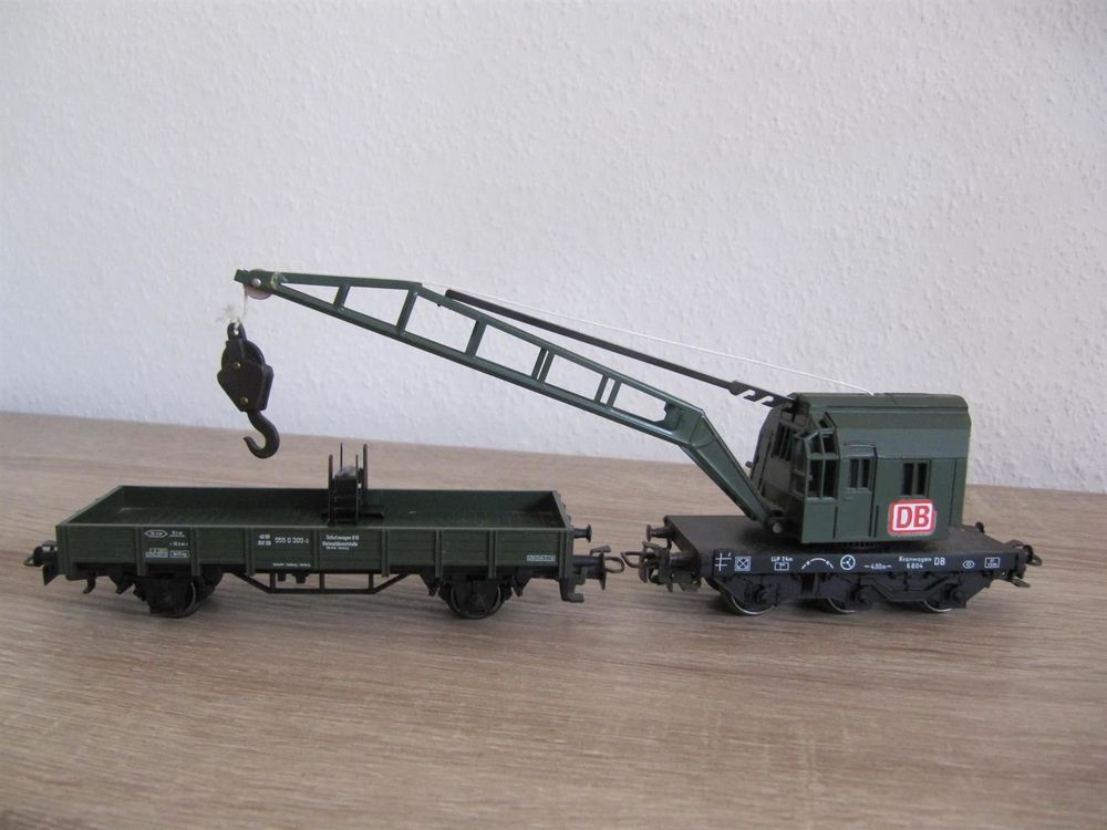 Märklin Kranwagen 4671 grün | Kaufen auf Ricardo