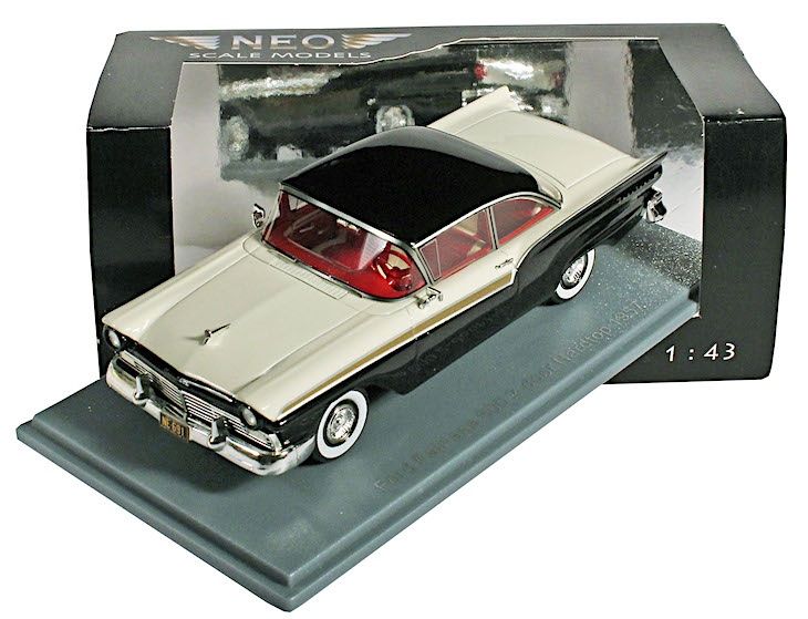 1:43 Neo Scale Models - Ford Fairlane 500 Hardtop 1957 (Neu (gemäss ...