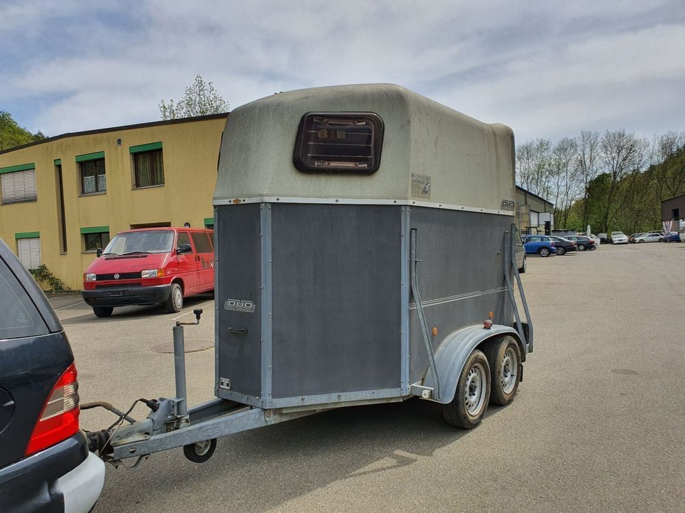 Böckmann Duo 2er Pferdeanhänger Ab MFK | Kaufen auf Ricardo