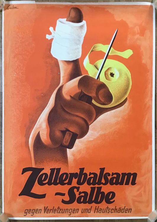 Zeller Balsam Salbe Plakat | Kaufen auf Ricardo