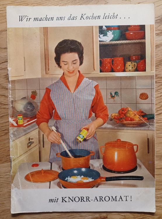 Knorr Aromat Kochbüchlein, 1950er Jahre, Vintage Rarität! (Gebraucht ...