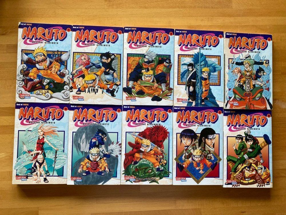 Naruto Manga Band 1-10 (Gebraucht) in Ostermundigen für CHF 50 – mit ...