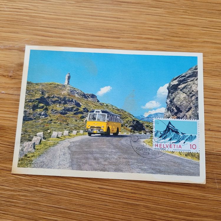 Maximum Karten Simplon Auto Post 1919 - 1969 (Gebraucht) in Biel/Bienne ...