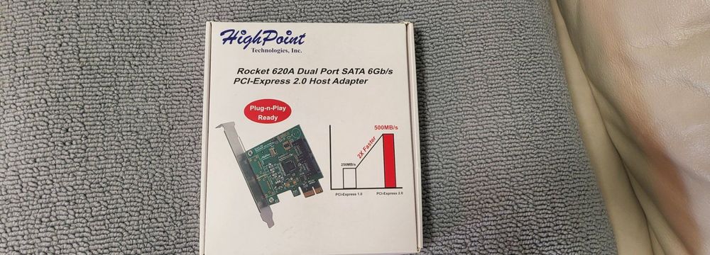 HighPoint Rocket 620A Dual Port SATA PCIe x1 (Neu und originalverpackt) in Konolfingen für CHF ...