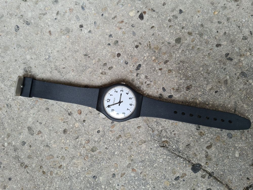 Uhr: M-Watch schwarz | Kaufen auf Ricardo