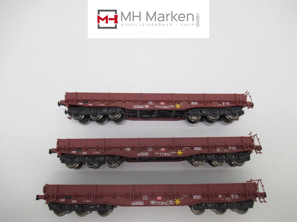 Brawa 2020 DB Flachwagen-Set DC H0 (Gebraucht) in Basel für CHF 60 – mit Lieferung auf Ricardo ...