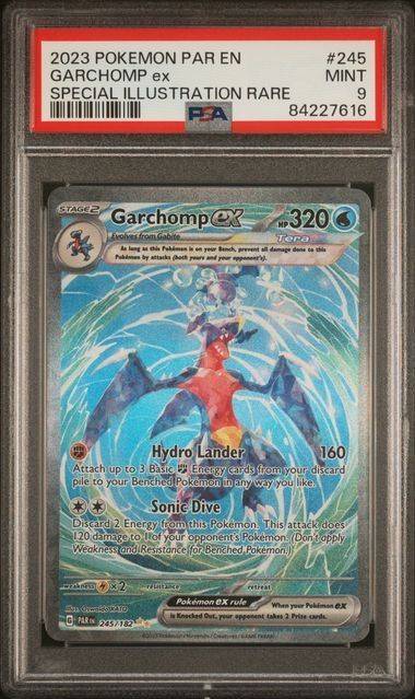 Garchomp Ex PSA 9 Special illustration rare Pokémon POP 33 | Kaufen auf ...