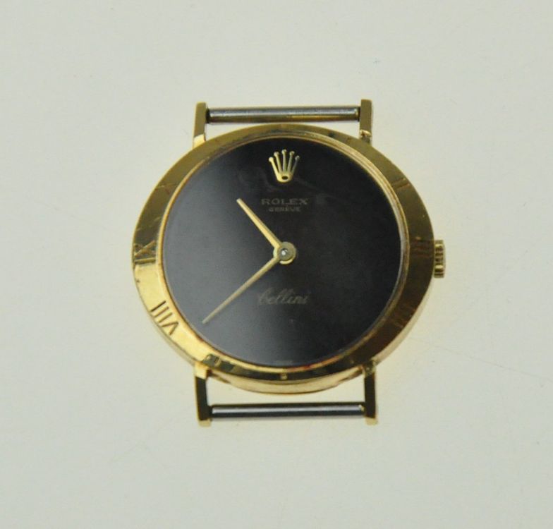 Rolex Cellini 18 K Gelbgold Damen Armanduhr, läuft | Kaufen auf Ricardo