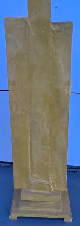 Grosse Art-Deko Block Skulptur (Gebraucht) in Root für CHF 5 – mit ...