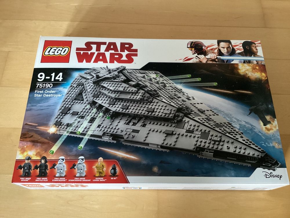Lego Star Wars First Order Star Detroyer 75190 (Neu und ...