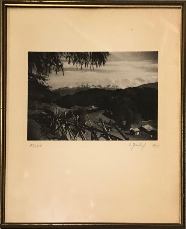 Berglandschaft Fotografie Unleserlich Signiert (Gebraucht) in Root für CHF 5 – mit Lieferung auf ...