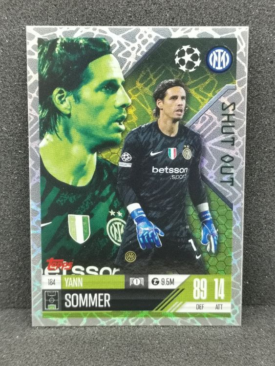 Match attax 2024 /25 Extra Yann Sommer Shut Out | Kaufen auf Ricardo