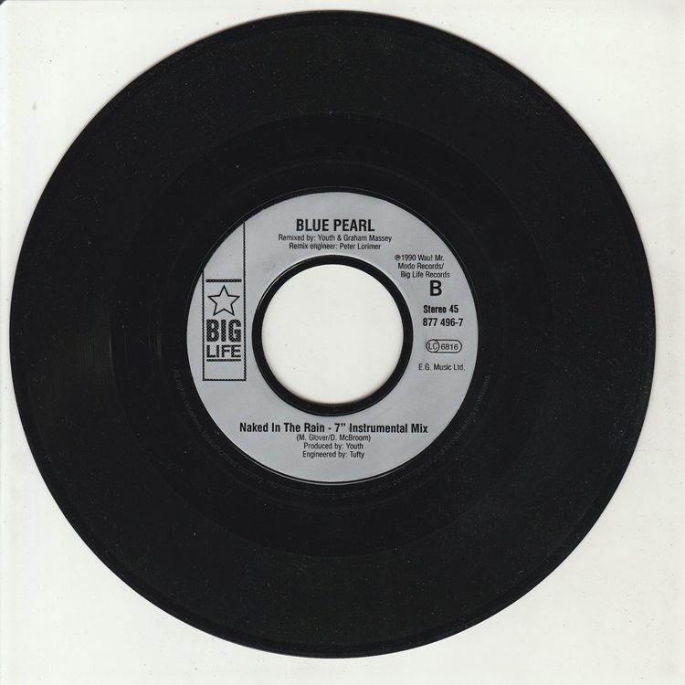 Blue Pearl - Naked in the Rain 7" Vinyl 1990 | Acheter sur Ricardo