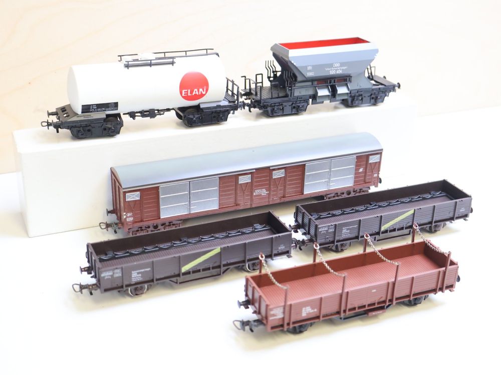 Klein Modellbahn 6 x ÖBB Wagen H0 - schöne Modelle (Gebraucht) in ...