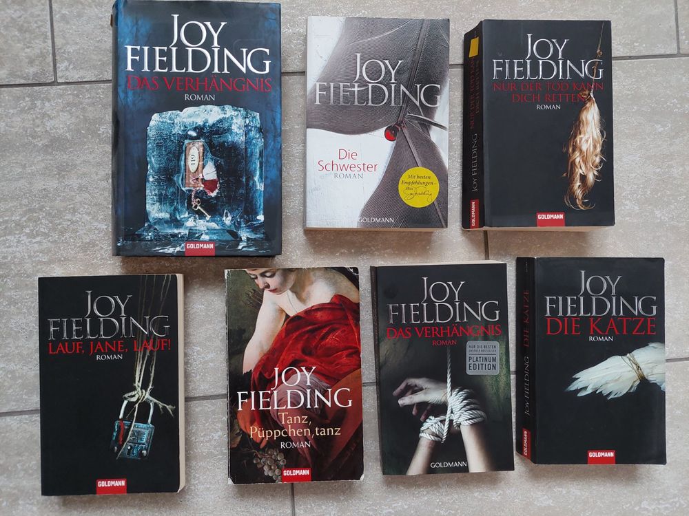 Bücherpaket Joy Fielding - 7 spannende Thriller Romane (Gebraucht) in ...