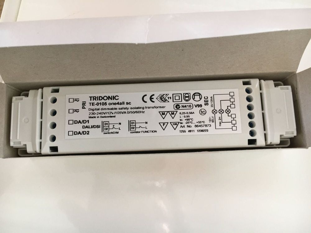 5Stk. Trafo 12V 105VA Tridonic DALI | Kaufen auf Ricardo