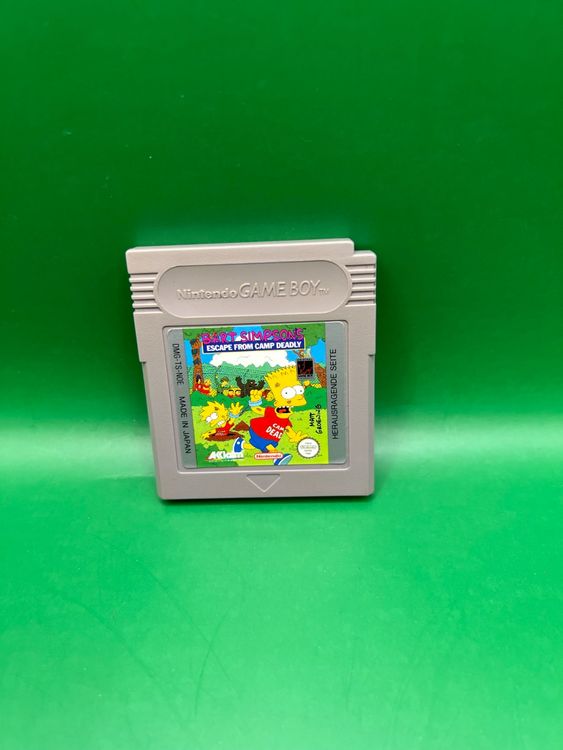 Bart Simpsons Escape from camp deadly - Nintendo Game Boy | Kaufen auf ...