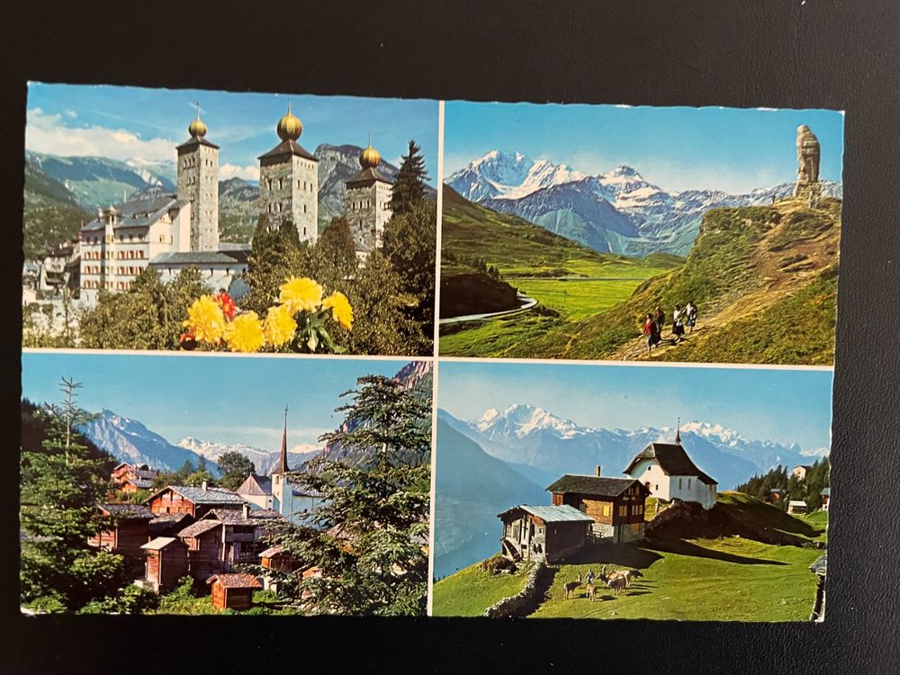 AK VS Brig, Stockalperpalast, Blatten, Bettmeralp (Gebraucht) in Thal für CHF 1 – mit Lieferung ...