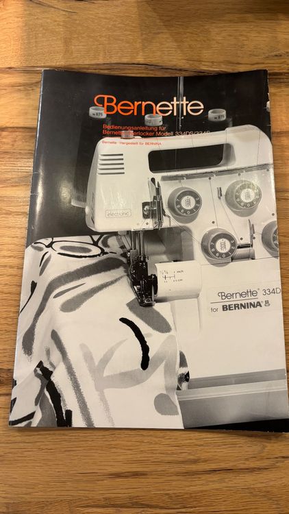 BERNINA Bernette 334DS Overlock Nähmaschine (Gebraucht) in Altstätten ...