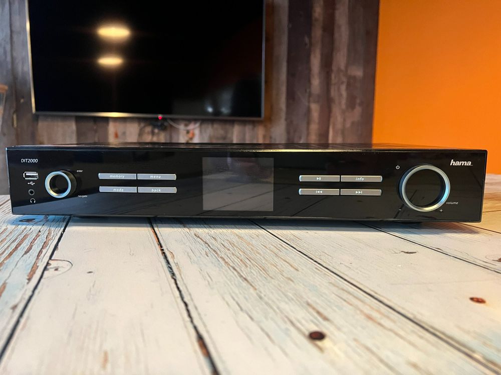 Hama DIT2000 Radio Tuner, Network Audio Player (Gebraucht) in Meggen ...