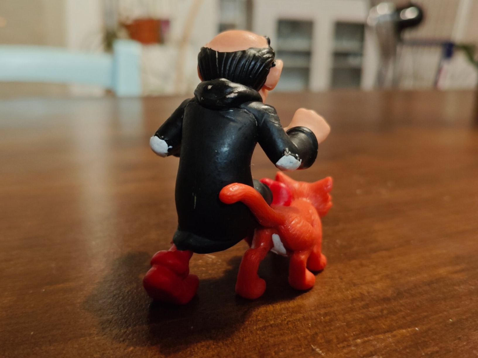 Gargamel mit Azrael - Die Schlümpfe / Rarität / Neu! (Neu (gemäss ...