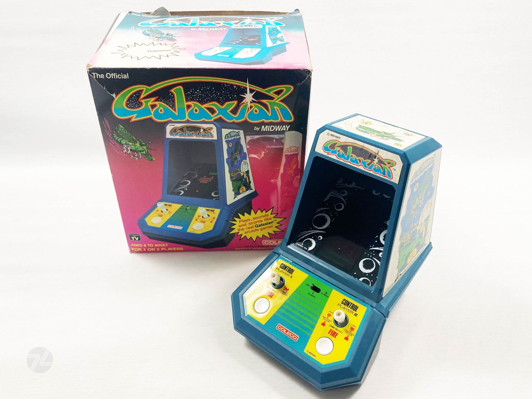 Coleco Galaxian Mini Arcade Tabletop Game Vintage 1981 80s (Gebraucht ...