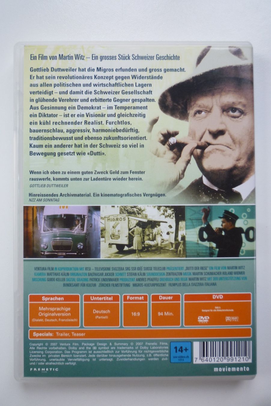 Dutti der Riese (2007) - Migros Gründer Gottlieb Duttweiler (Gebraucht ...