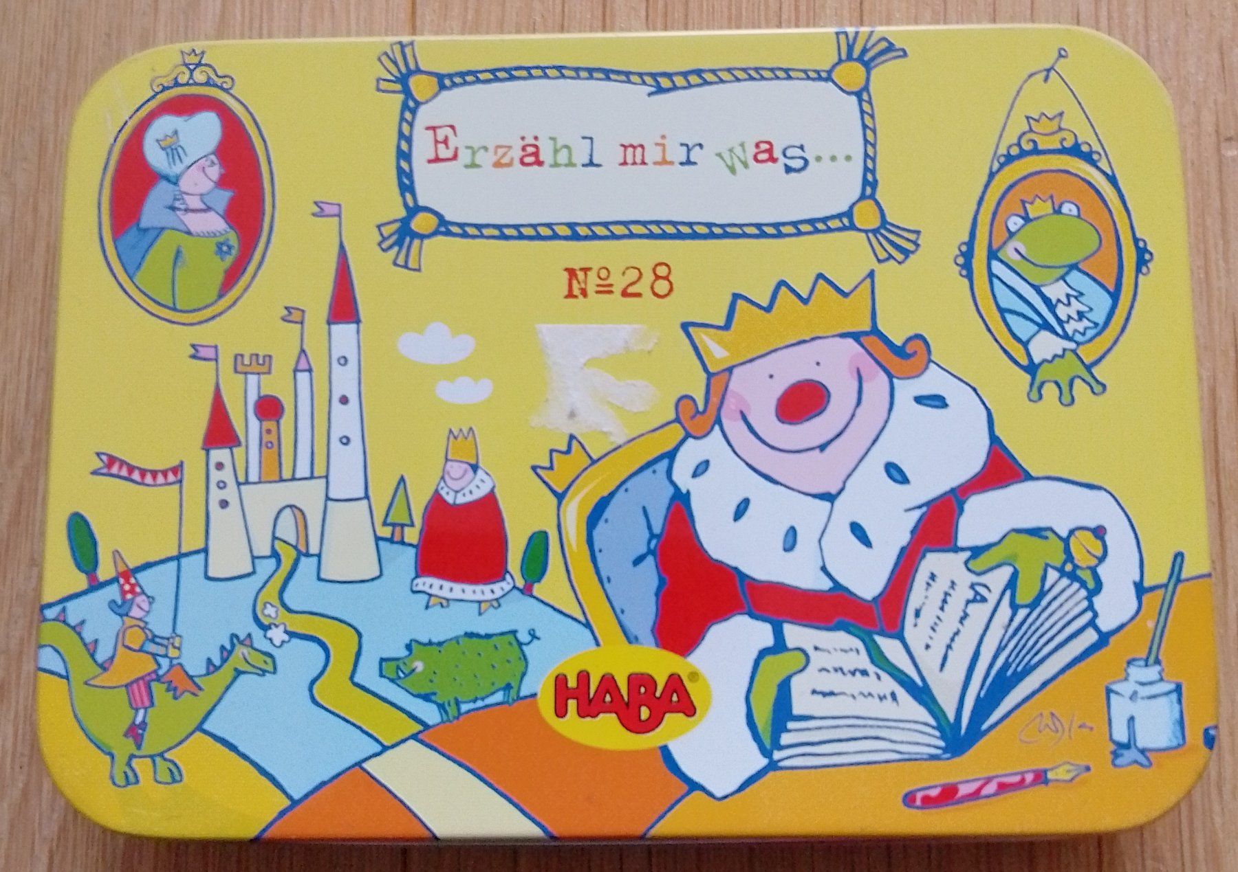Erzähl mir was.... Spiel in Metallbox von Haba Nr. 28 (Neu (gemäss ...
