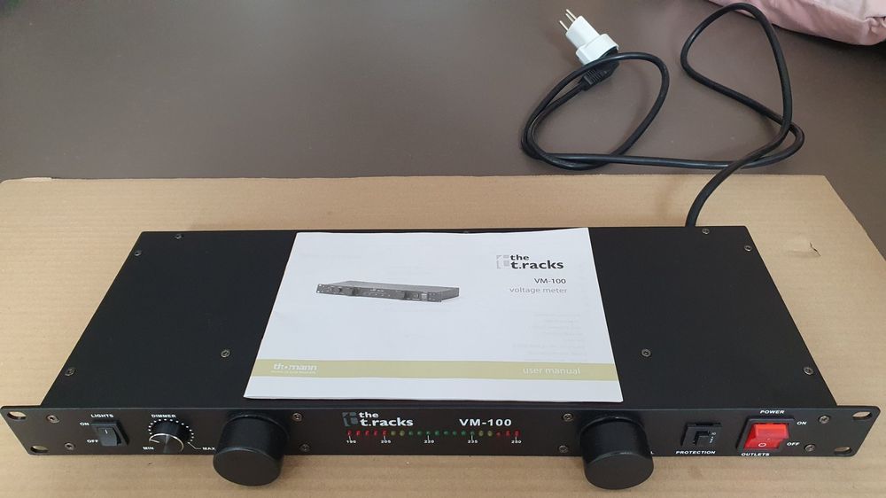 Flight Case 19" Rack 1U Voltage Meter VM-100 (The T.Racks) | Kaufen auf ...