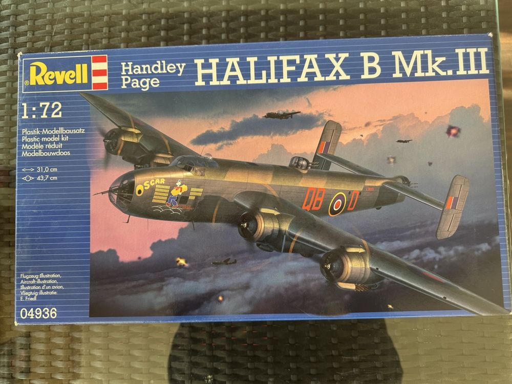 Modellbausatz Revell Halifax B Mk.III 1:72 (Neu und originalverpackt ...