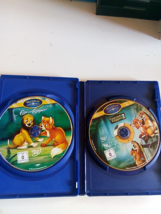 Cap und Capper DVD - Disney Klassiker für gemütliche Abende (Gebraucht ...