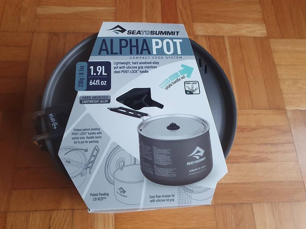 Alpha Pot Kochtopf 1.9 L - SeaToSummit - NEU (Neu und originalverpackt ...