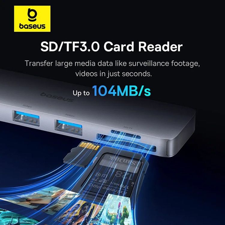 Baseus double USB-C Hub (Neuf avec emballage d'origine) à Saignelégier ...