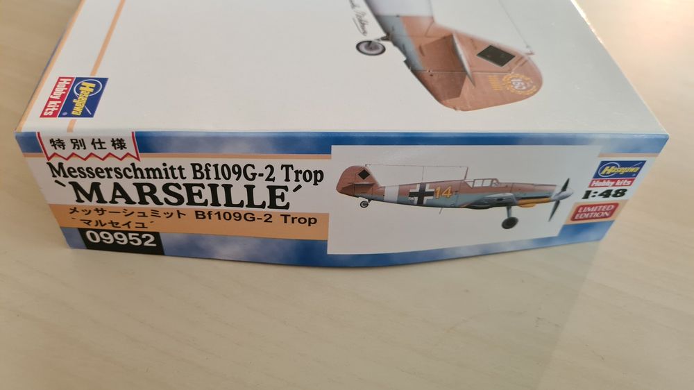 1:48 Messerschmitt Bf 109 G-2 Marseille - Hasegawa 09952 (Gebraucht) in Bassersdorf für CHF 28 ...