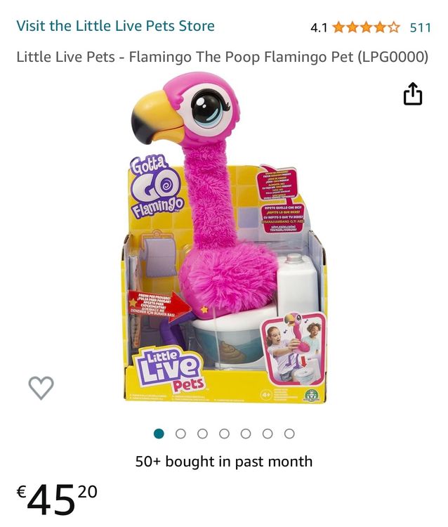 Interactive Pet - The Poop Flamingo Pet | Kaufen auf Ricardo