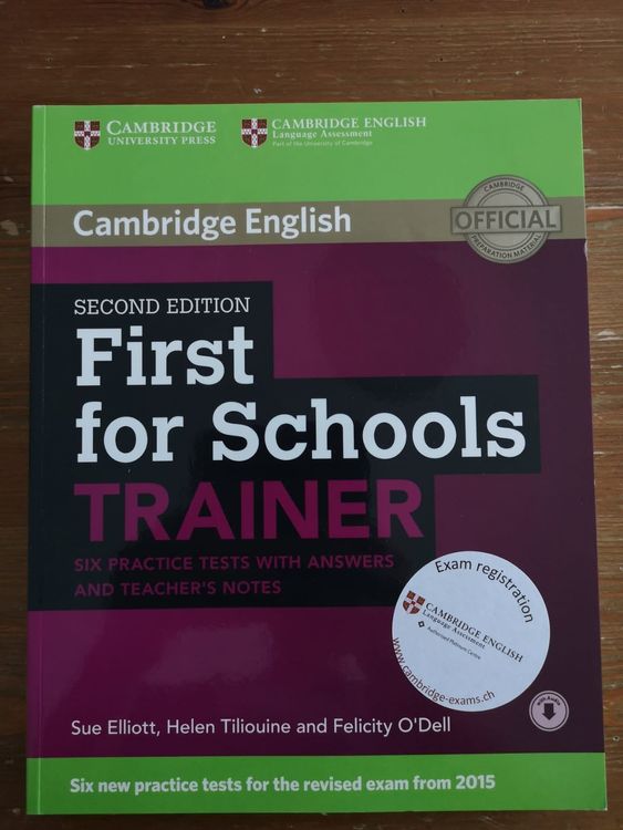 Cambridge English - First for Schools Trainer | Kaufen auf Ricardo