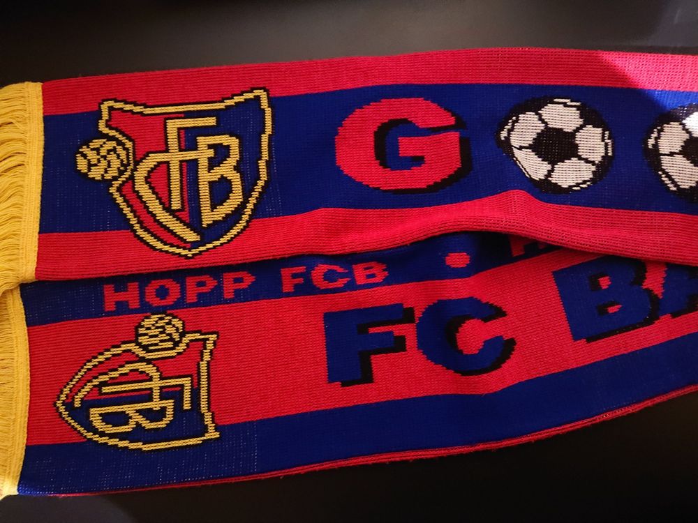FC Basel FCB Goooooal Hopp FCB Schal Auto Deko | Kaufen auf Ricardo