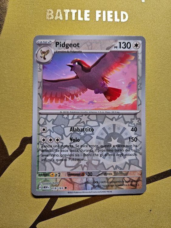 151 - Pidgeot (Gebraucht) in Bellinzona für CHF 1 – mit Lieferung auf ...