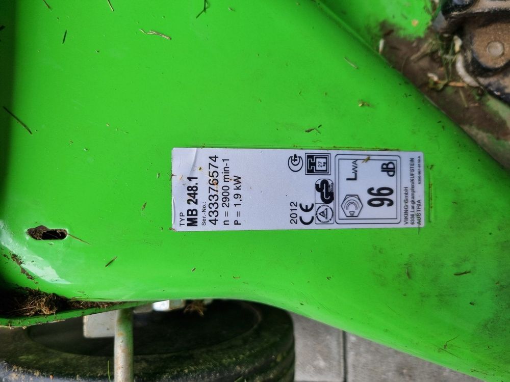 Rasenmäher Viking 248i (Gebraucht) in Aarberg für CHF 36 – nur Abholung ...