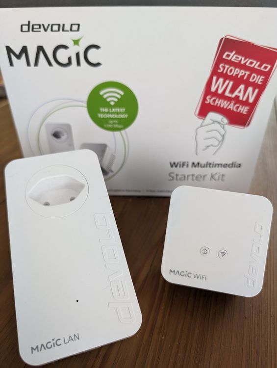 devolo MAGIC WiFi Multimedia Starter Kit up to 1200Mbps (Neu (gemäss ...