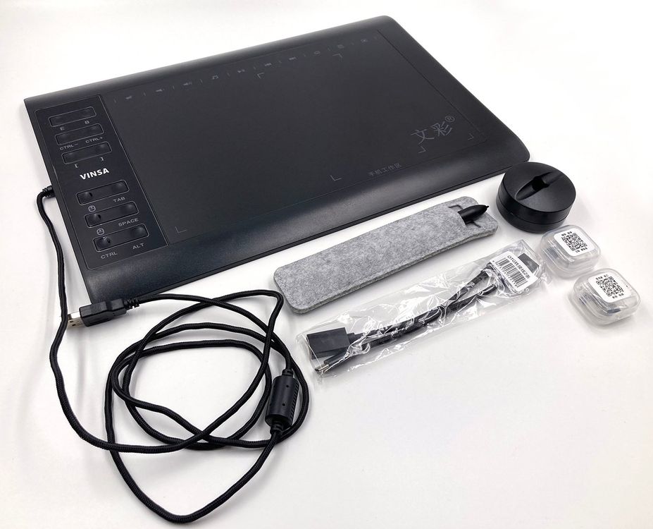 Vinsa VIN1060Plus PC & Smartphone Grafiktablet – 250x150 mm | Kaufen ...