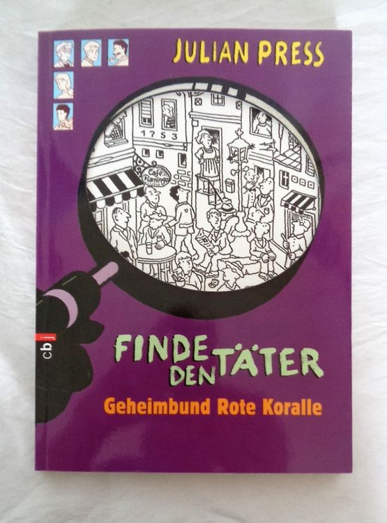 Finde den Täter -Geheimbund Rote Koralle Wimmelbilder-Krimis (Gebraucht ...