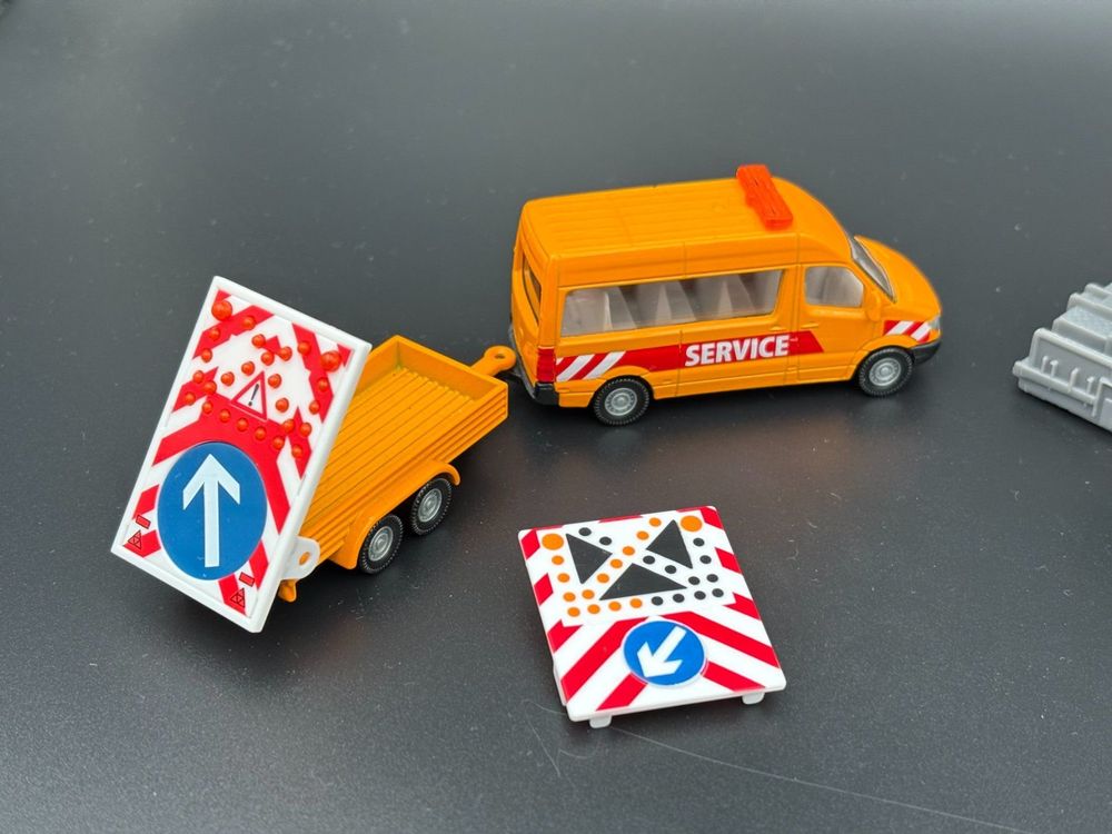 Siku Service-Fahrzeuge mit Zubehör Set ab 1.- (Neu (gemäss Beschreibung ...