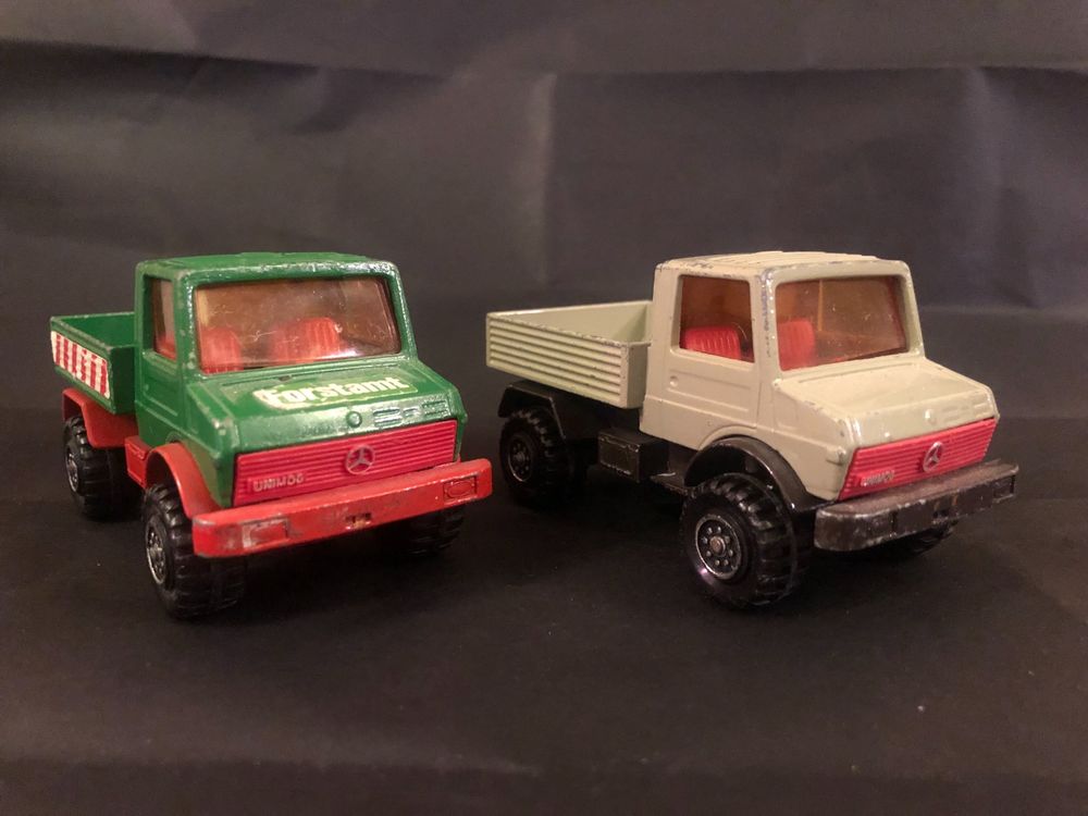 2 x Matchbox SuperKings Unimog K-30 (D'occasion) à pour CHF 11.5 – avec ...